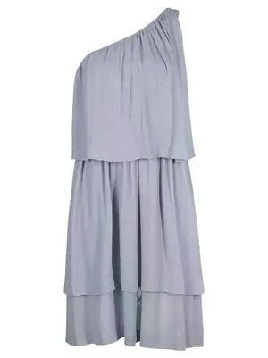 Chloé Asymmetrical Layered Dress - Grey