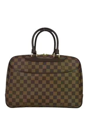 LOUIS VUITTON 2006 Deauville Handbag - Brown