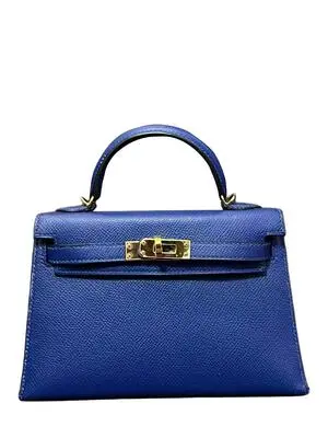 HERMÈS Mini Kelly Sellier 20 Epsom Leather Tote Bag