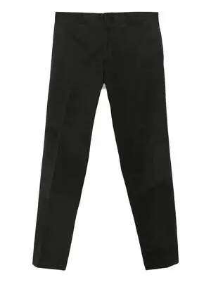 Dior Pre-owned 2000s Pressed-crease Trousers - Black