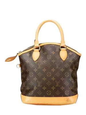 LOUIS VUITTON Louis Vuitton 2006 Monogram Lockit PM Handbag Brown