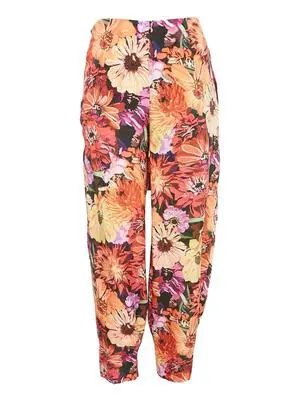 Stella McCartney Floral-print Trousers - Red
