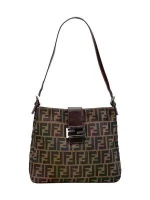 Fendi 20th Century Zucca Canvas Shoulder Bag - Brown