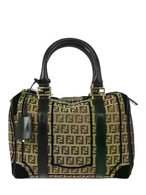 Fendi 2010 Zucchino Handbag - Neutrals