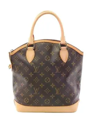 LOUIS VUITTON Louis Vuitton 2008 Lockit Handbag Brown