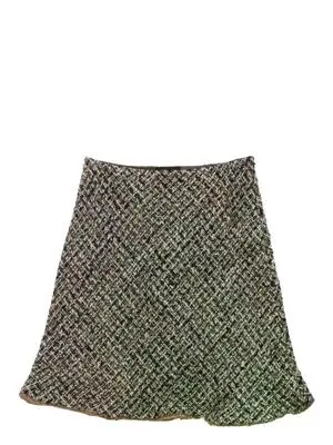 PRADA 2000s Tweed Skirt