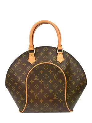 LOUIS VUITTON 1998 Monogram Ellipse Mm Handbag - Brown