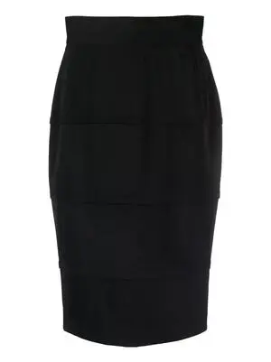 Dolce & Gabbana 1990s High-waist Pencil Skirt - Black