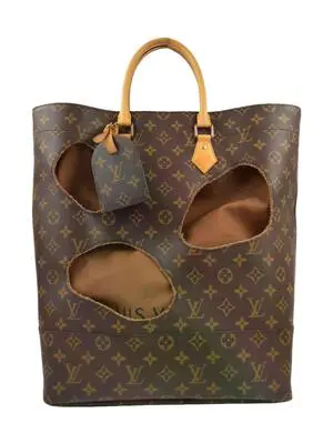 LOUIS VUITTON X Comme Des Garçons 2014 Tote Bag - Brown