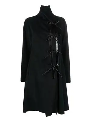 GIORGIO ARMANI 2000s Funnel-Neck Coat