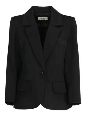 SAINT LAURENT Saint Laurent Pre-Owned 1980 Single-Breasted Wool Blazer