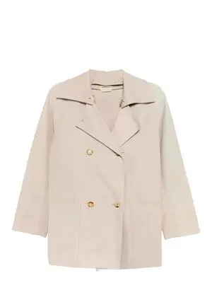 Hermès 1990-2000s Double-breasted Jacket - Neutrals