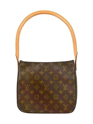LOUIS VUITTON 2002 Looping Mm Handbag - Brown
