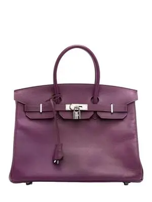 Hermès Birkin 35 Bag - Purple