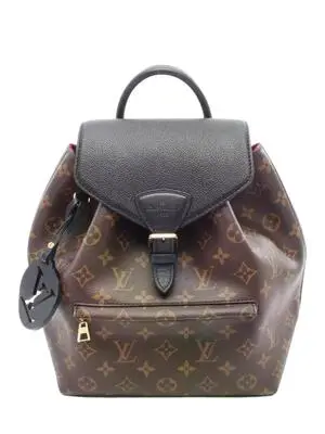 LOUIS VUITTON Montsouris Monogram Backpack - Brown