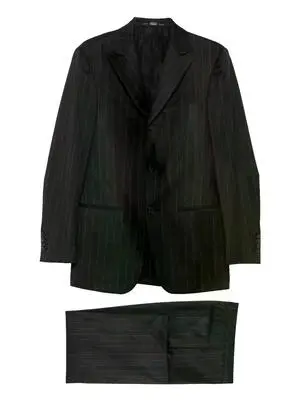 Gianfranco Ferre 1990s Striped Suit - Grey