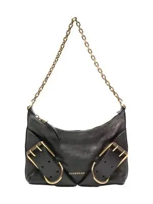 Givenchy Voyou Boyfriend Leather Shoulder Bag - Black