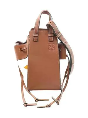 Loewe 2010s X Paula's Ibiza Mini Hammock Tote Bag - Brown