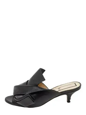 N°21 70mm Knotted Sandals - Black