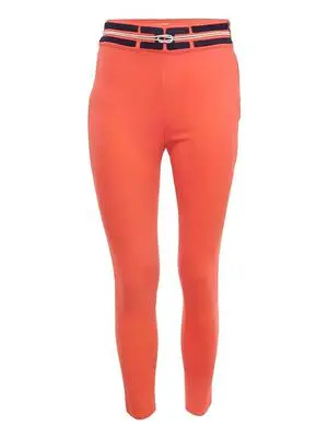 Elisabetta Franchi High-rise Trousers - Orange