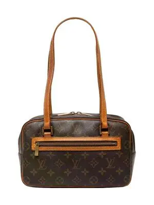 LOUIS VUITTON 2002 Monogram Cite Mm Shoulder Bag - Brown