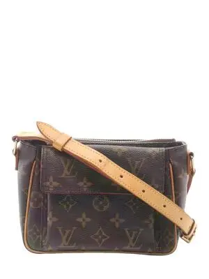 LOUIS VUITTON 2004 Vivacité Pm Monogram Shoulder Bag - Brown