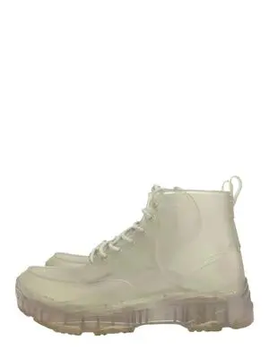 Dior Lace-up Lug-sole Combat Boots - Neutrals