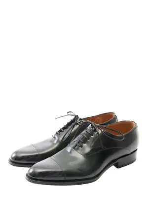 Dior Leather Oxford Shoes - Black