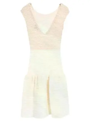 LOUIS VUITTON 2010 Fine-knit Dress - Neutrals