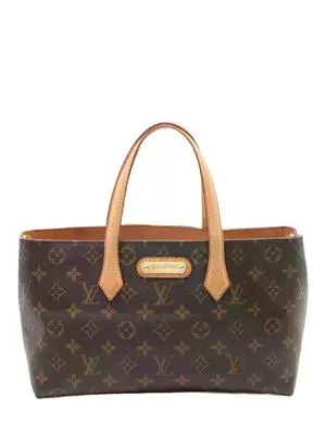 LOUIS VUITTON Wilshire Pm Handbag - Brown