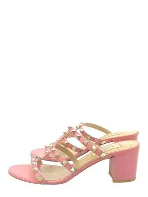 Valentino Garavani Rockstud 55mm Sandals - Pink