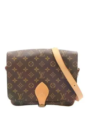 LOUIS VUITTON 1991 Cartouchiere Gm Shoulder Bag - Brown