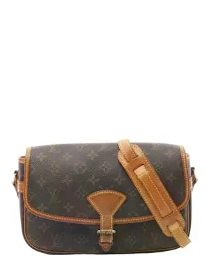 LOUIS VUITTON 2001 Sologne Monogram Shoulder Bag - Brown
