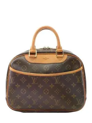 LOUIS VUITTON 2005 Trouville Handbag - Brown