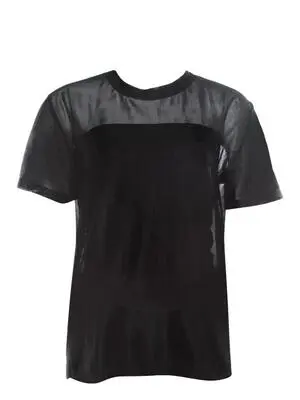 PRADA Sheer Panel T-Shirt