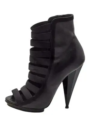 Gucci 130mm Strapped Ankle Boots - Black