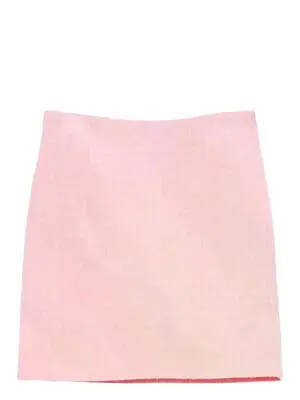 Versace 1997 Wool Skirt - Pink