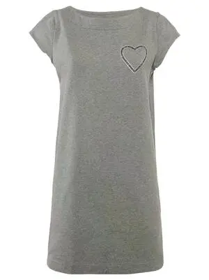 Moschino Short-sleeve Dress - Grey
