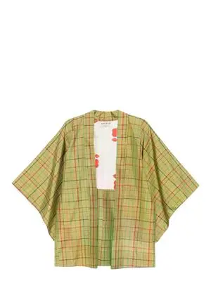 A.N.G.E.L.O. VINTAGE CULT 1970s Checked Jacket - Green