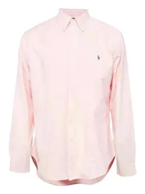 Polo Ralph Lauren Long-sleeve Button-down Shirt - Pink