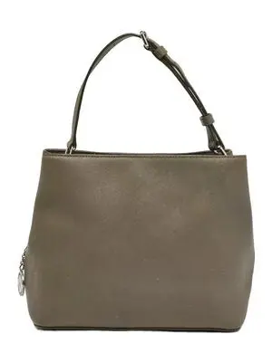 Dkny Vintage Leather Satchel - Neutrals