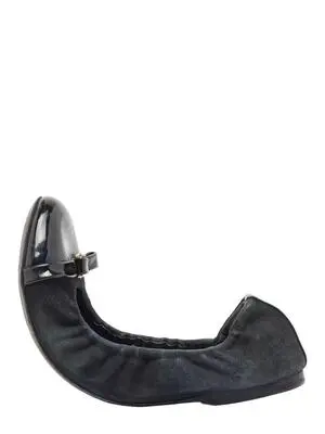 LOUIS VUITTON 2024 Suede Ballet Flats - Black
