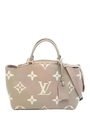 LOUIS VUITTON Petit Palais Pm Empreinte Monogram Tote Bag - Neutrals