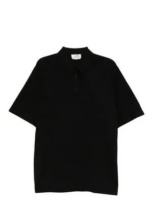 Hermès Cotton Polo Top - Black