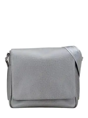 LOUIS VUITTON Taiga Roman Mm Crossbody Bag - Grey