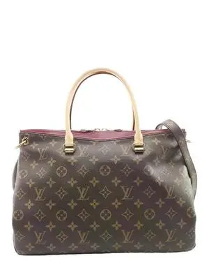 LOUIS VUITTON 2014 Monogram Pallas Handbag - Brown