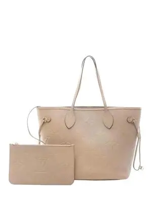 LOUIS VUITTON Neverfull Mm Tote Bag - Neutrals