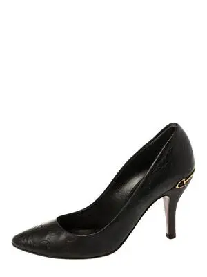Gucci Adina Leather Point-toe Pumps - Black