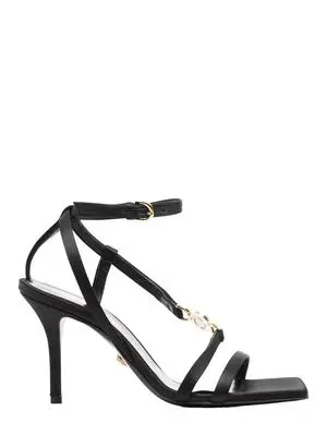 Versace 90mm Medusa-plaque Sandals - Black