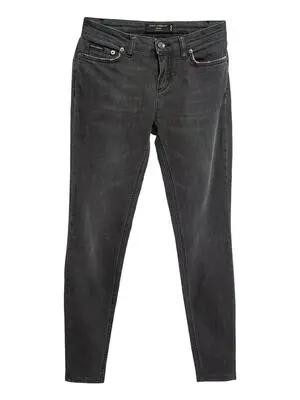 Dolce & Gabbana Logo-plaque Jeans - Black